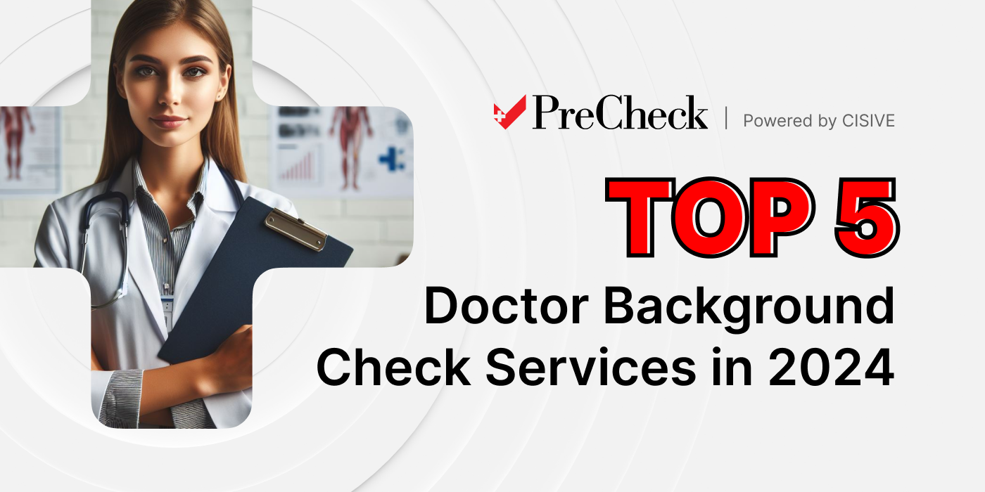 Top 5 Doctor Background Check Services [2026]